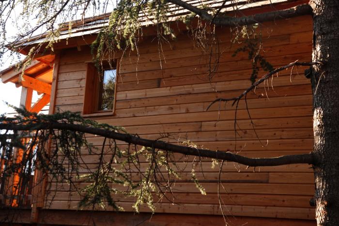La cabane dans les arbres L'extérieur en automne | La cabane dans les ...
